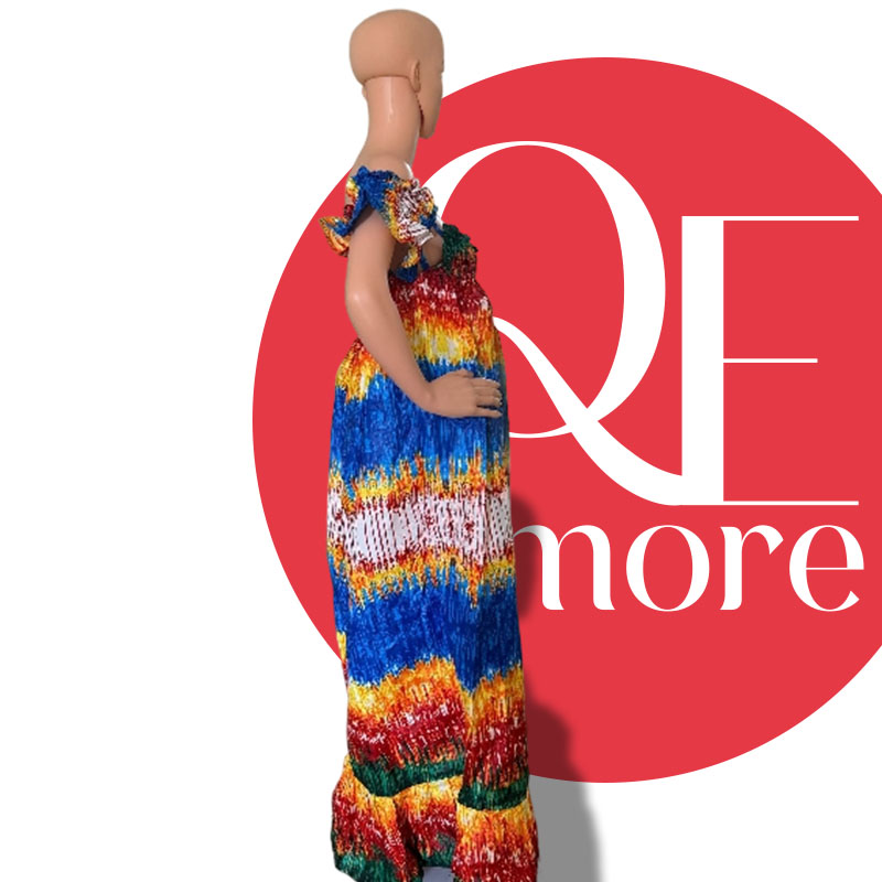 Colorful African Kaba for women – Queamore
